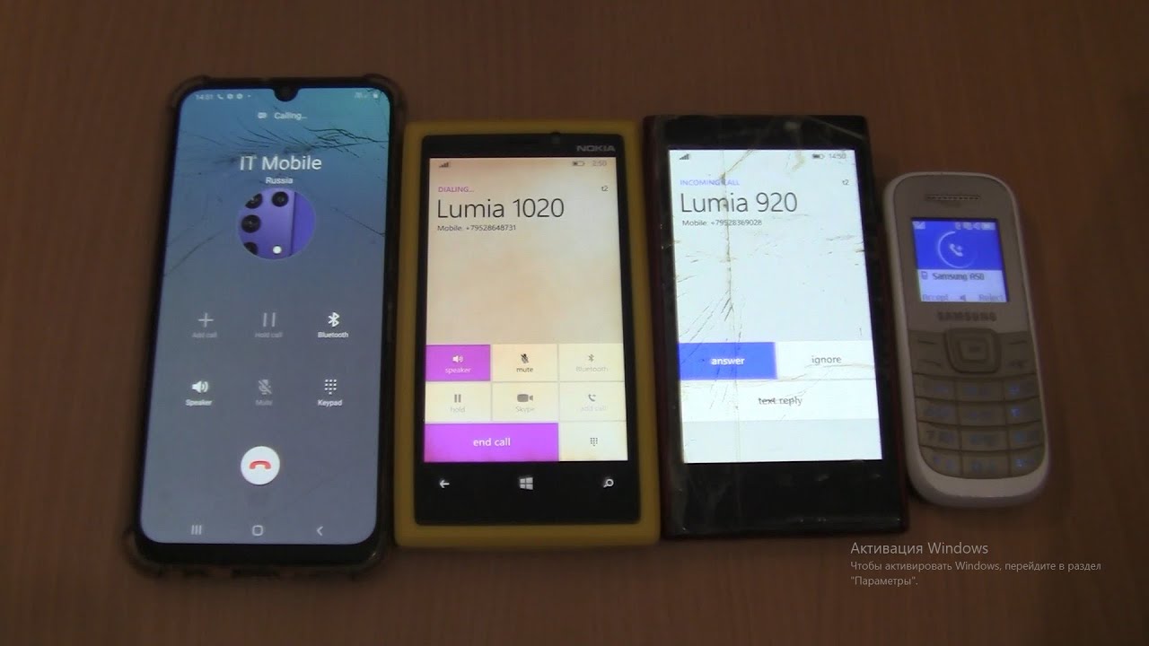 Incoming call&Outgoing call at the Same Time Samsung 1200M+Samsung ...