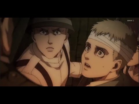 Falco finally meets his big brother Colt Attack On Titan Season 4 Part ...