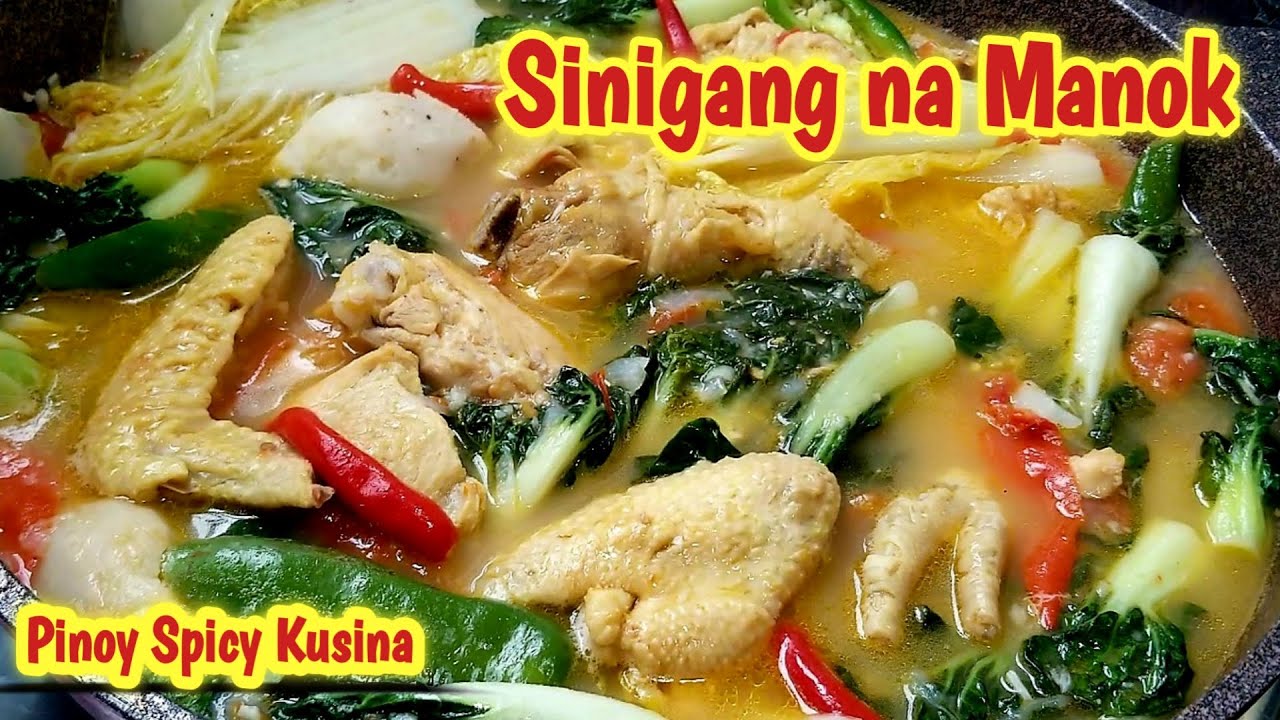 How to cook Sinigang Manok | Tasty Sinigang Recipe - YouTube