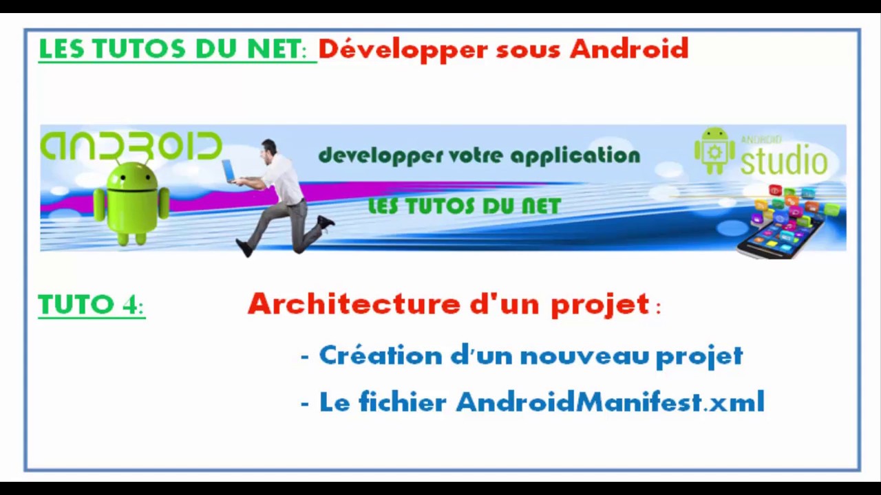DEVELOPPER AVEC ANDROID: TUTO 4 |création d'un nouveau projet| android studio - YouTube