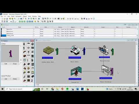Simulasi Proses Produksi Menggunakan Aplikasi ProModel 2016 [Student Version]