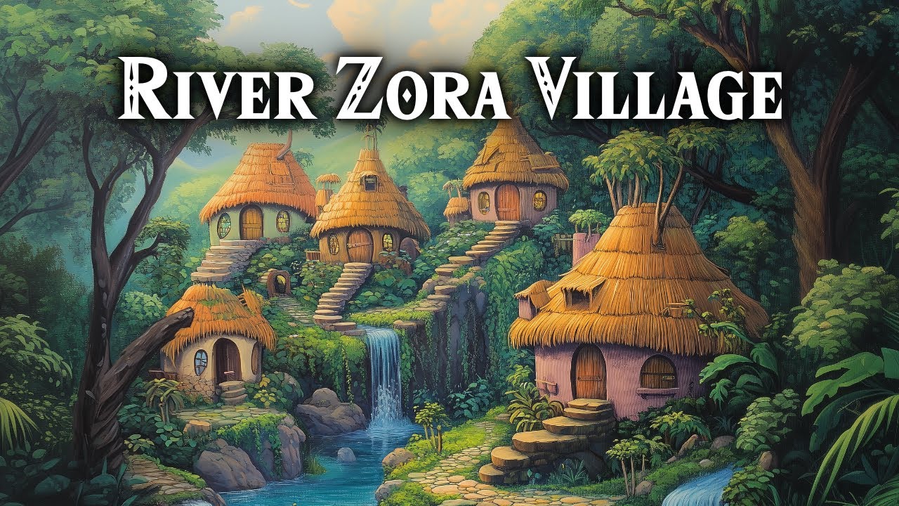 River Zora Village (From "The Legend Of Zelda: Echoes of Wisdom") - YouTube