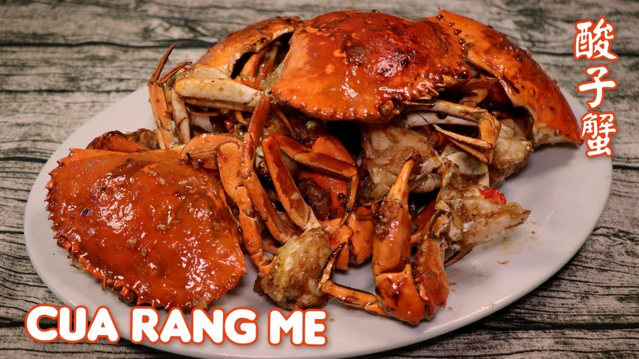 Cua Rang Me 🦀 Cách làm Cua Rang Me ngon như ở quán - 酸子蟹. - YouTube