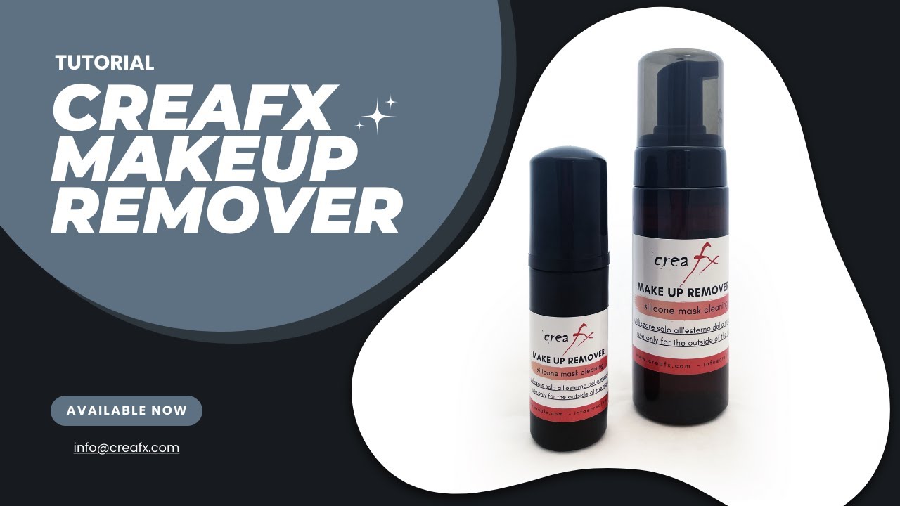 Crea Fx Silicone Masks - Makeup Remover - YouTube