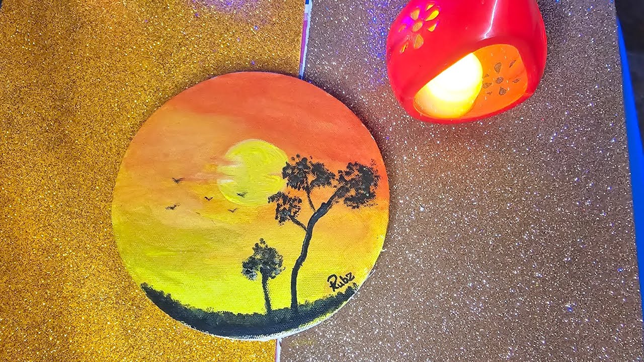 landscape sunny Effects painting - YouTube