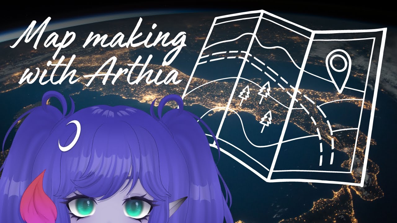 Map Making with Arthia! A Worldbuilding Stream - YouTube