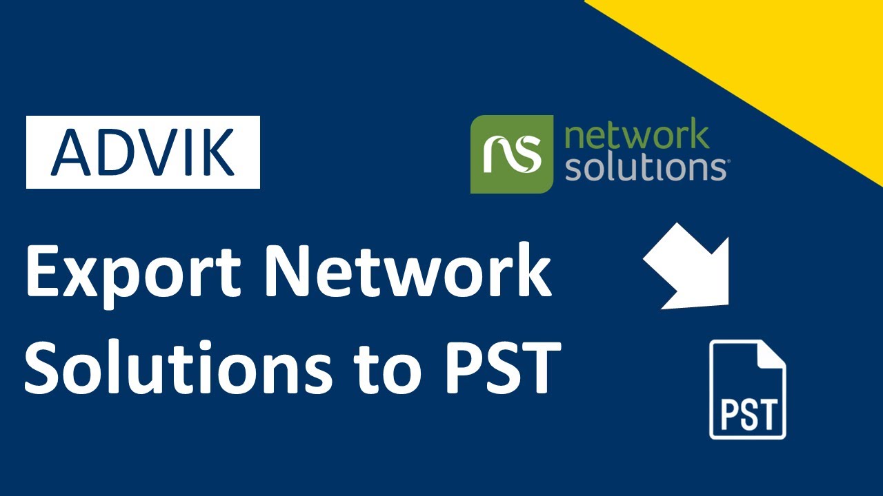 How to Export Network Solutions to PST File? Updated 2025 Tutorial ...