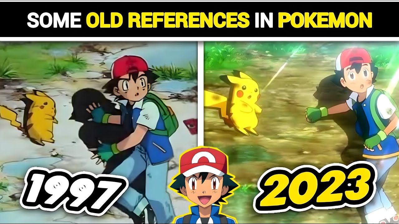 Old References In Pokemon ! | Some Old Reference In Pokemon Journeys ...