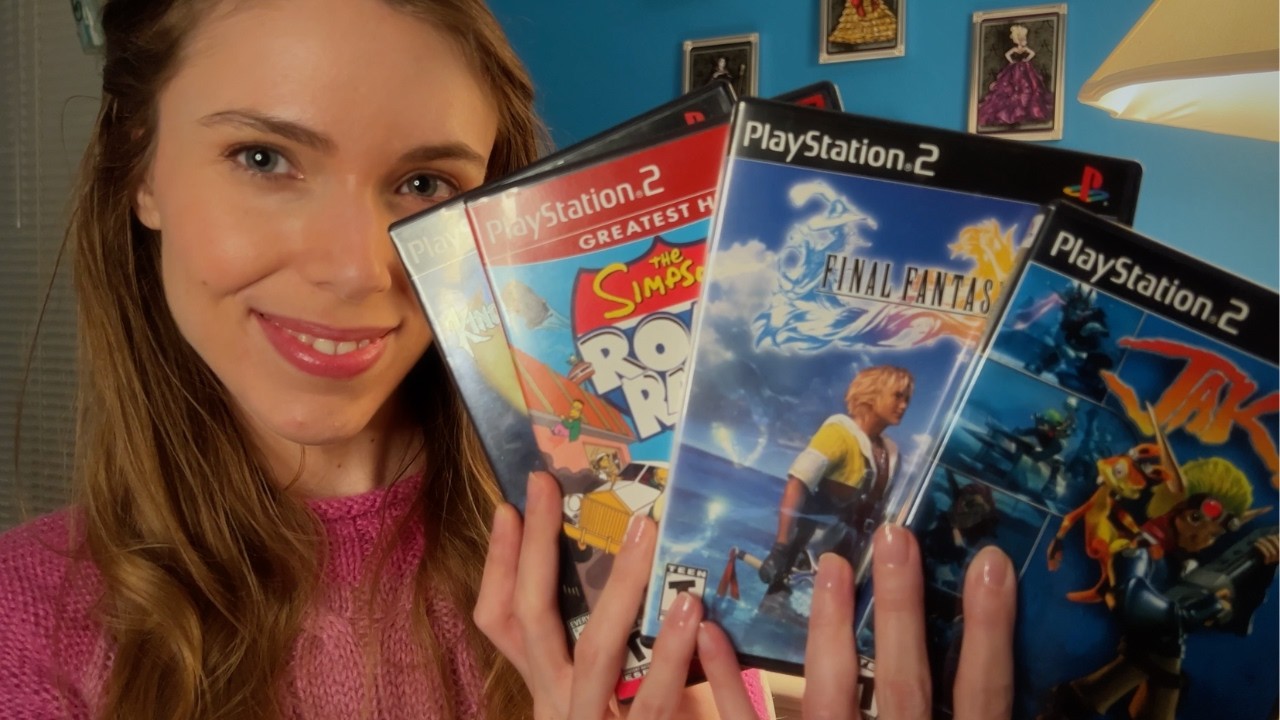 ASMR PlayStation 2 Video Game Collection | Soft Spoken Show & Tell ...