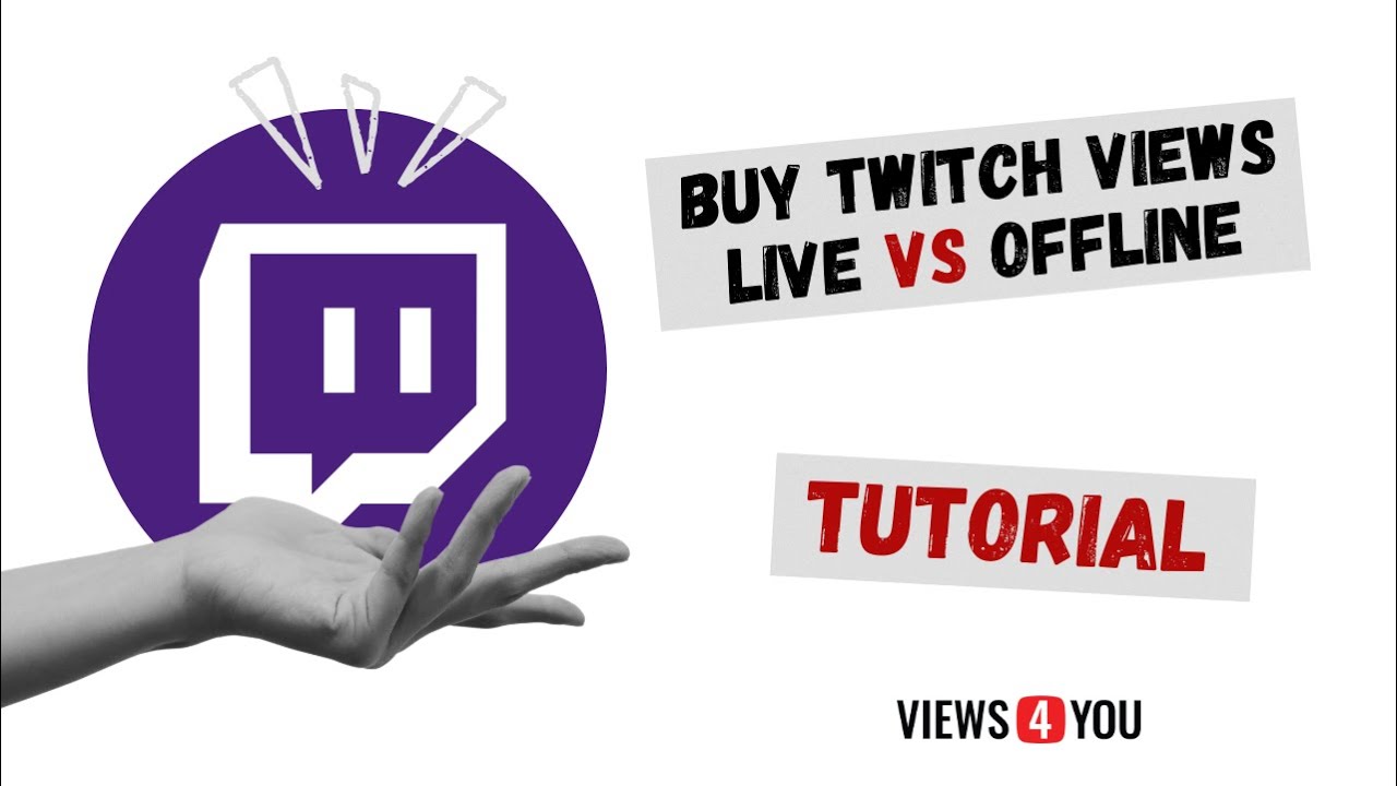 Buy Twitch Views - Packages of Views4You - YouTube