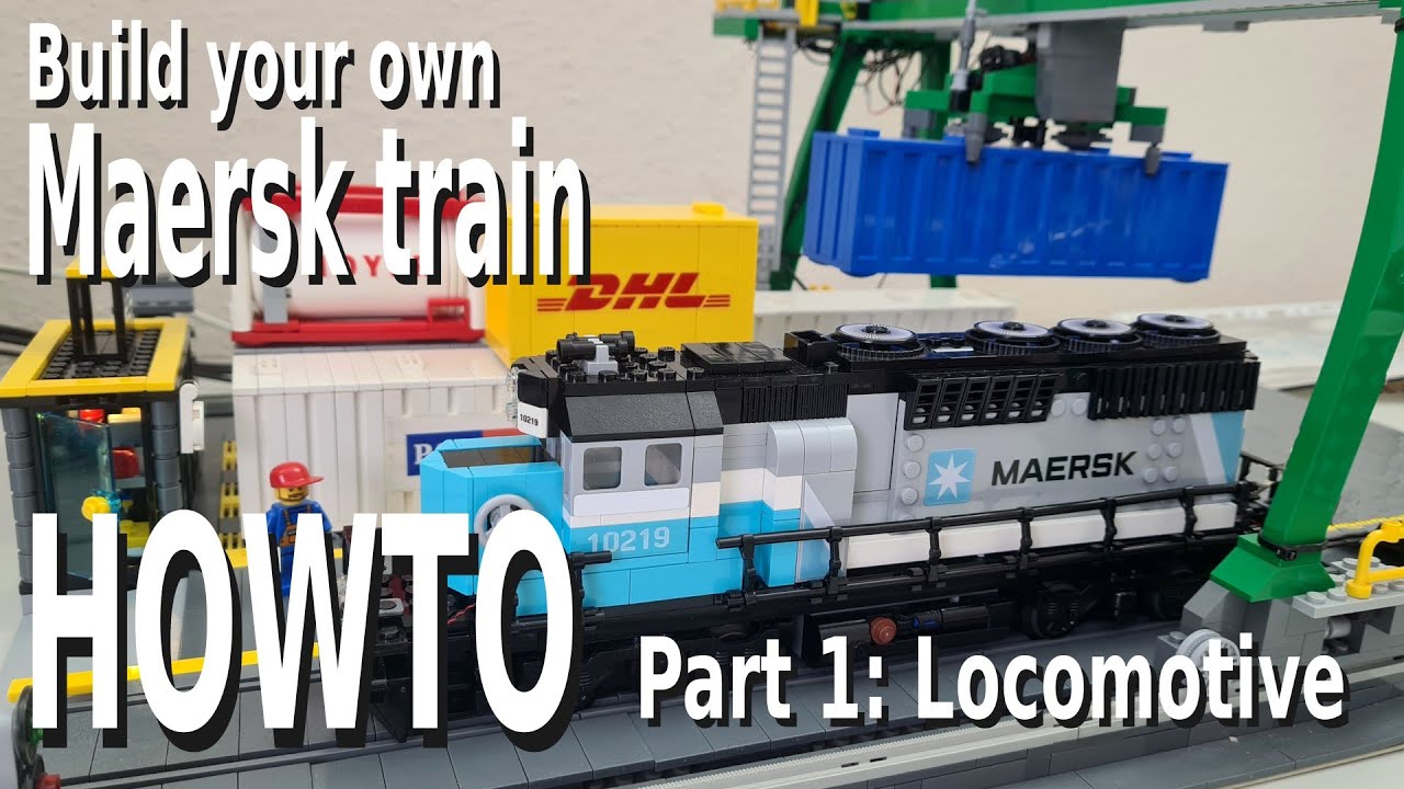 Making your own Maersk Locomotive 10219 - YouTube