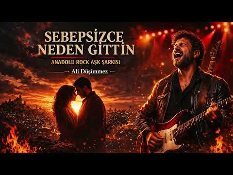 Sebepsizce Neden Gittin | Anadolu Rock Aşk Şarkısı | Ali Düşünmez