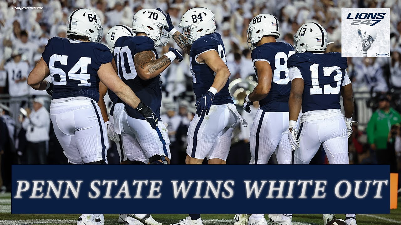 POSTGAME PODCAST: Penn State earns big White Out win over Minnesota ...