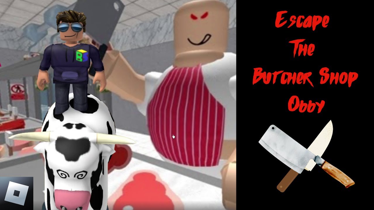 Roblox - Escape The Butcher Shop Obby - YouTube