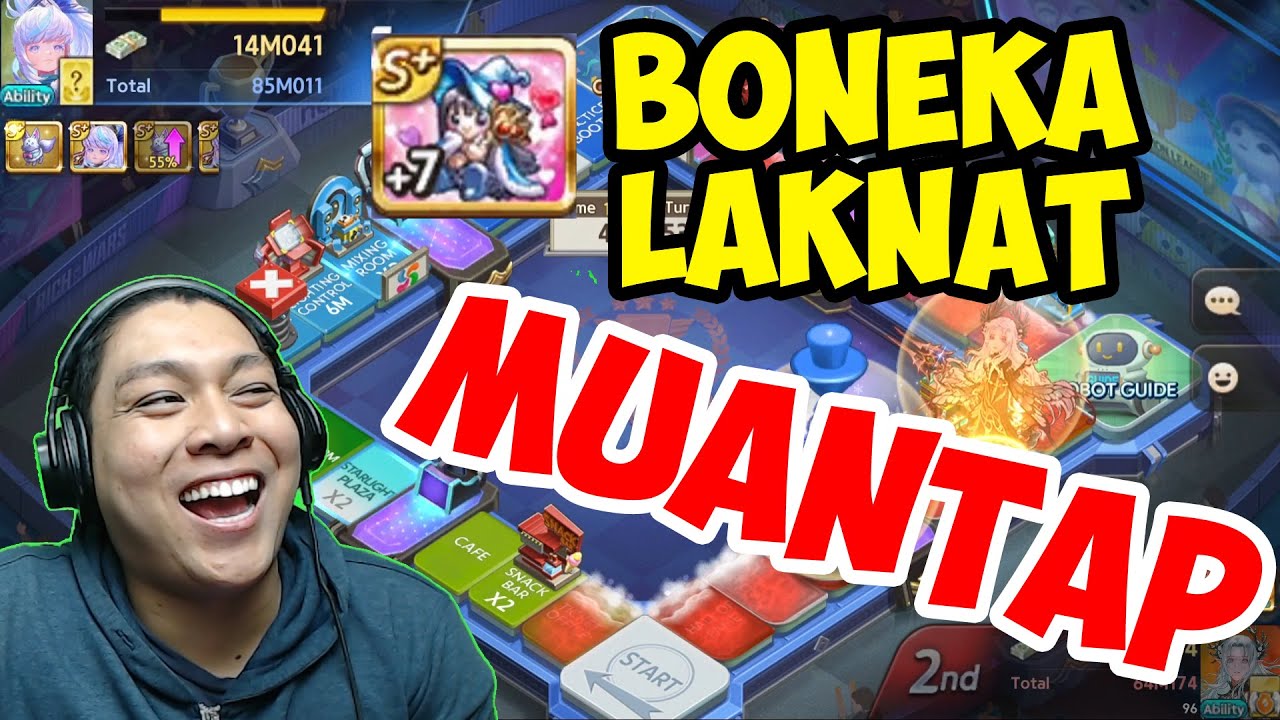 BONEKA LAKNAT !! , MANTEP BANGET SKILL NYA !! || GETRICH - YouTube