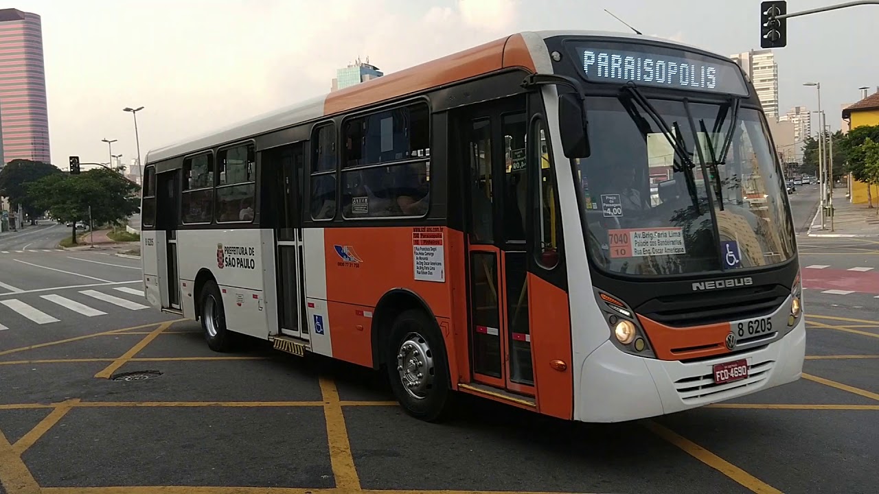 Neobus Mega Plus Volkswagen 15-190 OD - YouTube