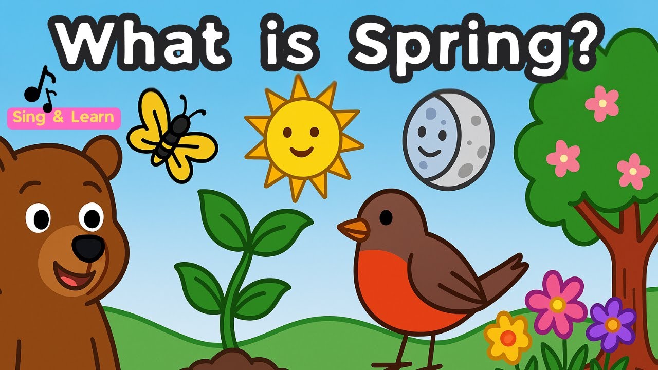 Spring Science Song for Kids | Learn About Hibernation, Plants & the ...