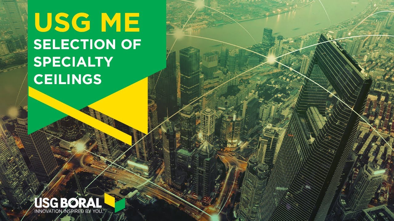 USG ME selection of Specialty Ceilings - YouTube