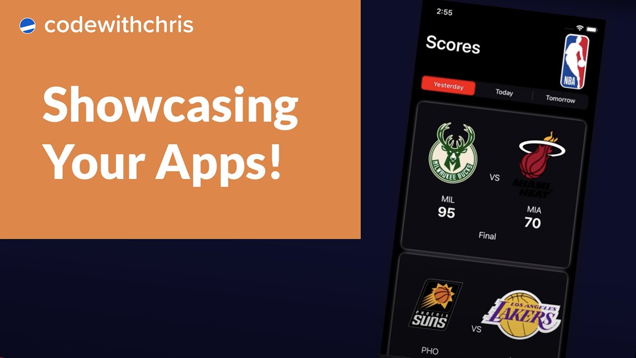 NBA Stats App Challenge Showcase - YouTube