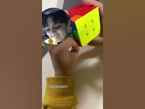 Solving the last layer on a 3x3 the way you would do it on a Megaminx ...