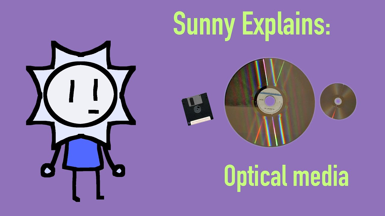 Sunny Explains Things Optical Media - YouTube