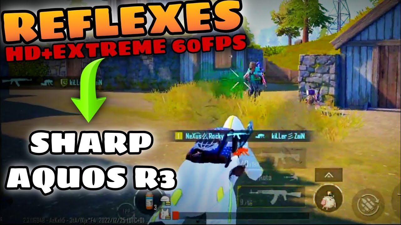 SHARP AQUOS R3 PUBG Test in 2023 🔥 60fps Gameplay With Screen Recording ...
