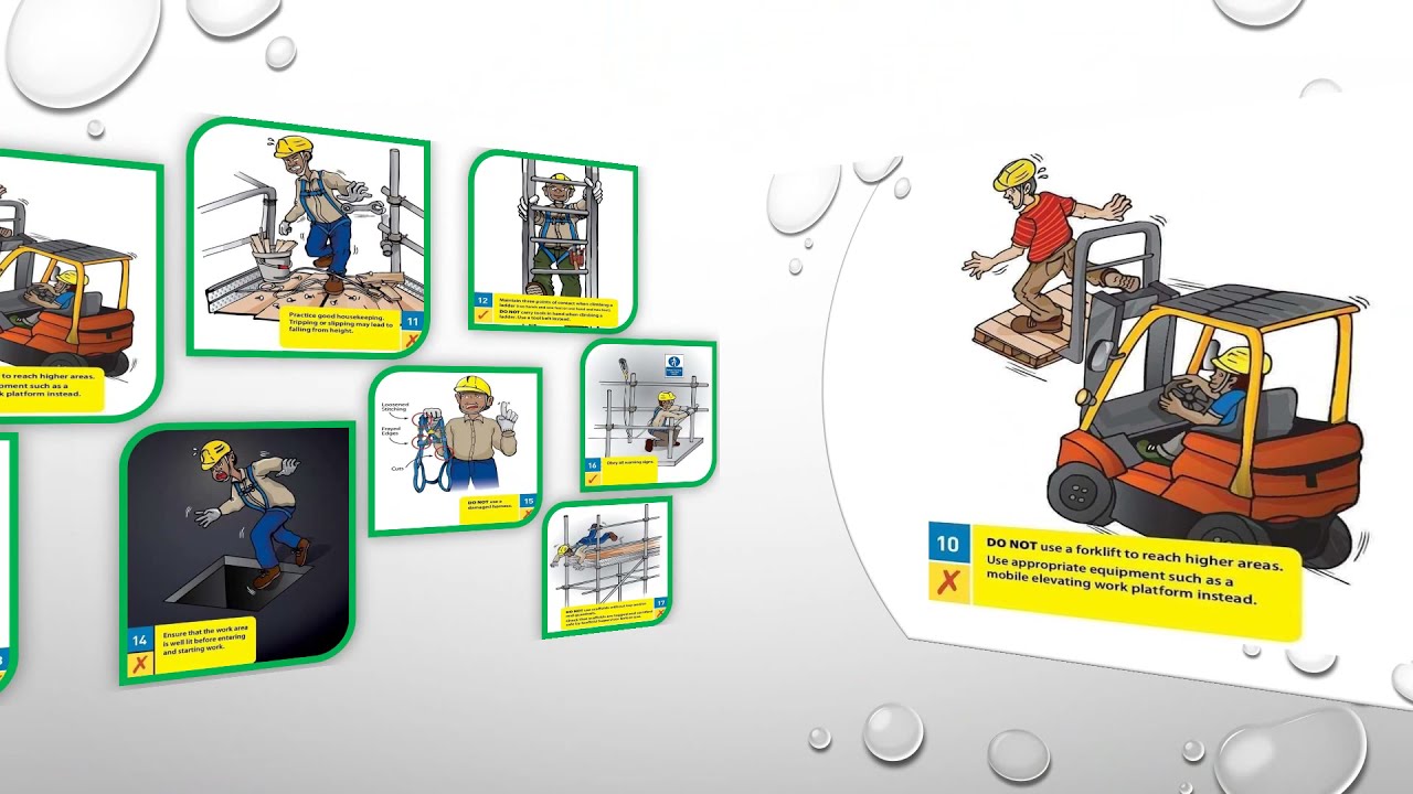 Height Work | Work at Height Pictorial Training | Part 2 | - YouTube