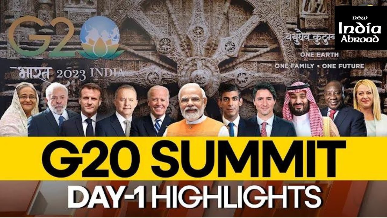 G20 Summit India 2023 | Highlights Of Day-1 Of The G20 Summit | India ...