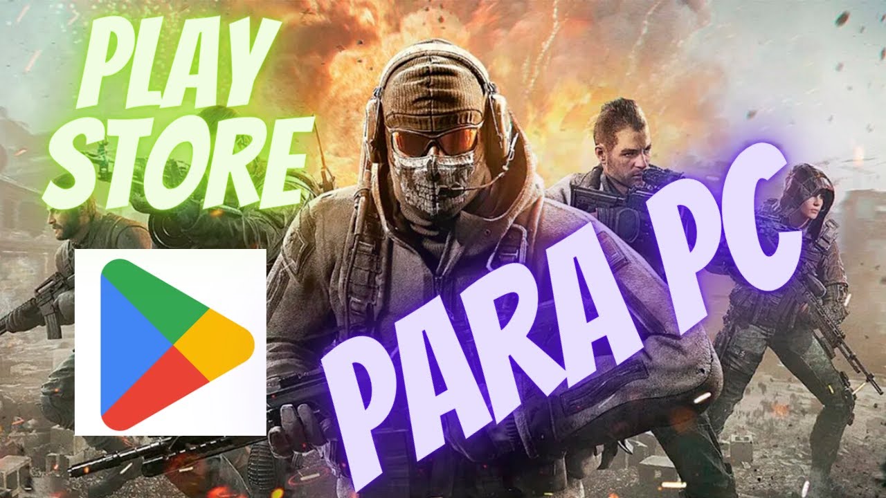 Como tener la PLAY STORE en tu PC | Google Play para PC (2023) - YouTube