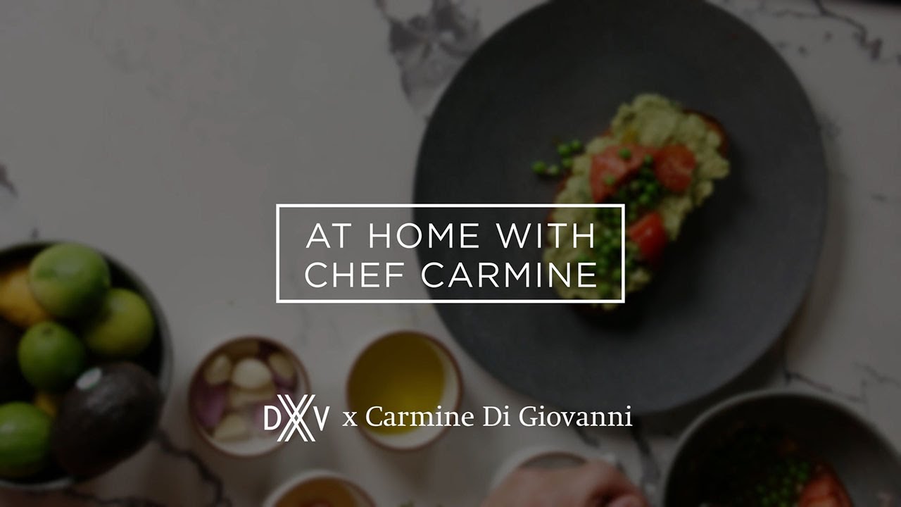 Chef Carmine Di Giovanni x DXV Etre Kitchen Collection: Celebration of ...