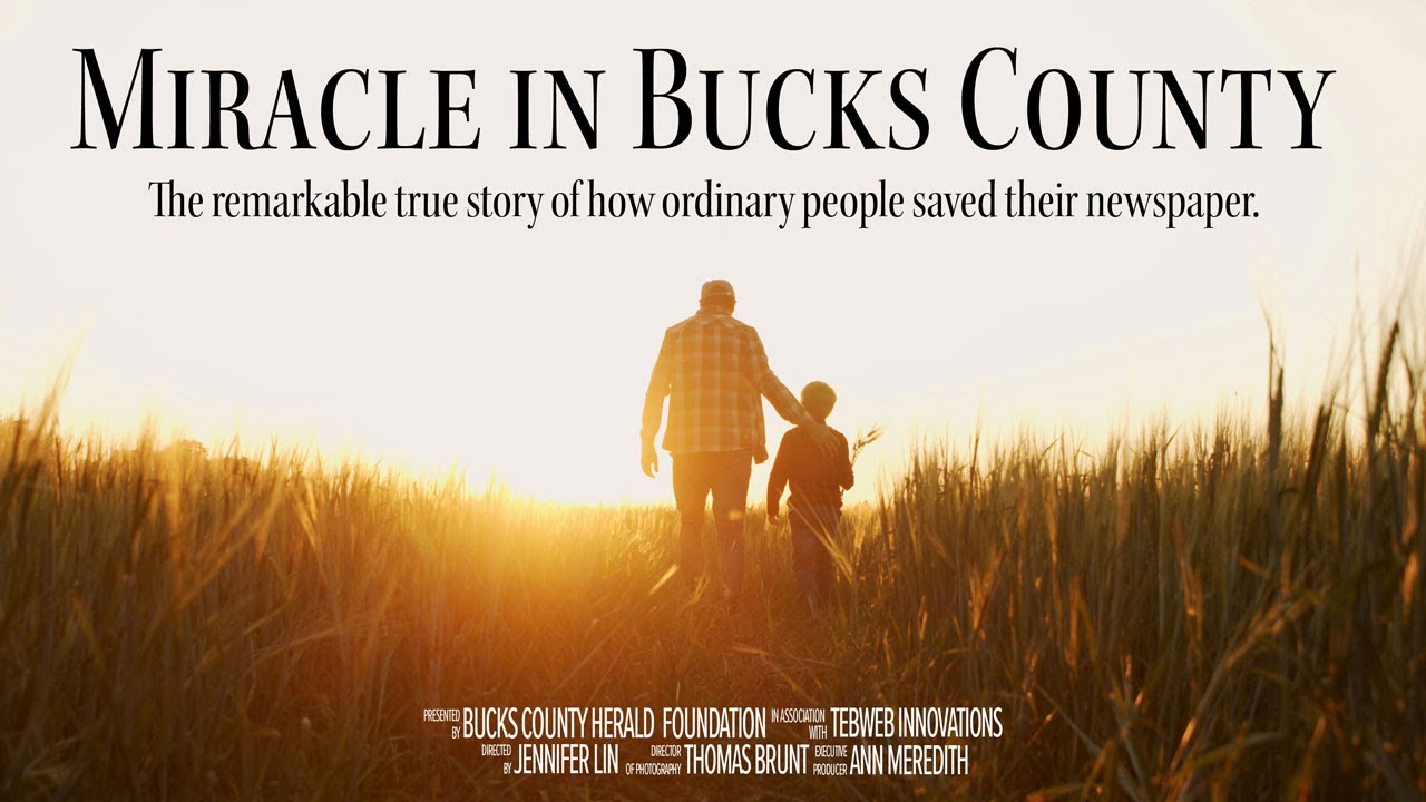 MIRACLE IN BUCKS COUNTY — The remarkable true story of how ordinary ...