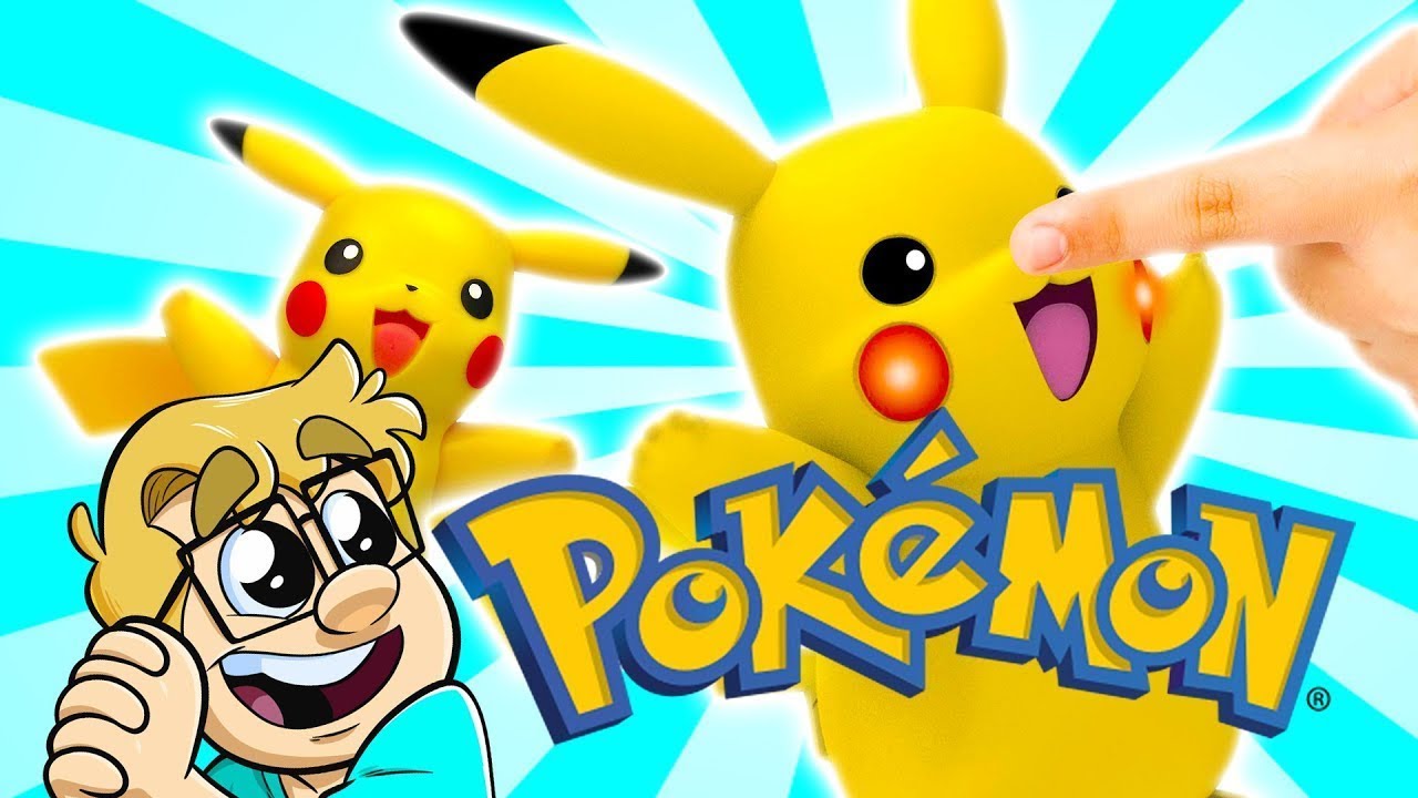 Touch Responsive My Partner Pikachu - YouTube
