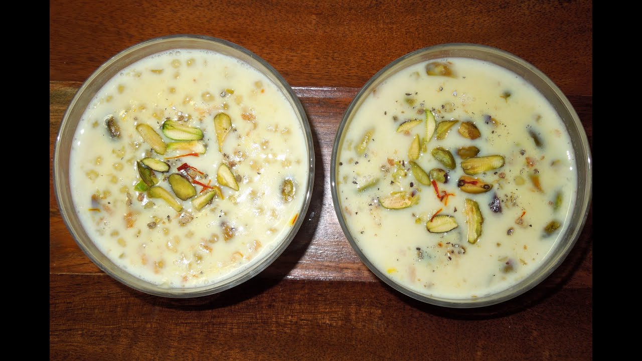 Sabudana Kheer (Tapioca Pudding) NAVRATRI SPECIAL - YouTube
