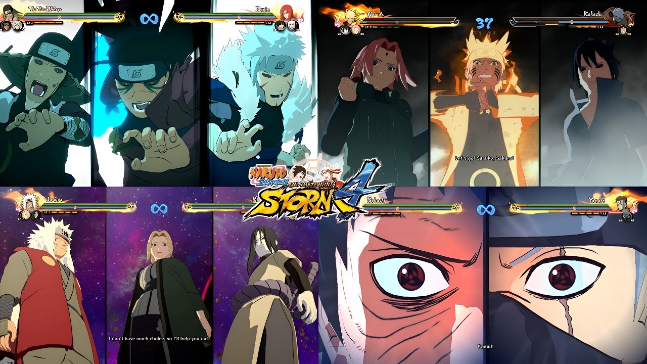 Semua Ulti Gabungan di Naruto Strom 4 - Naruto Ultimate Ninja Strom 4 ...