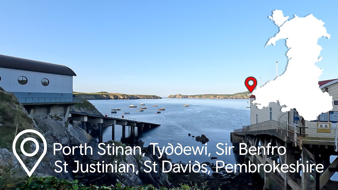 Porth Stinan, Tyddewi, Sir Benfro | St Justinian, St Davids ...