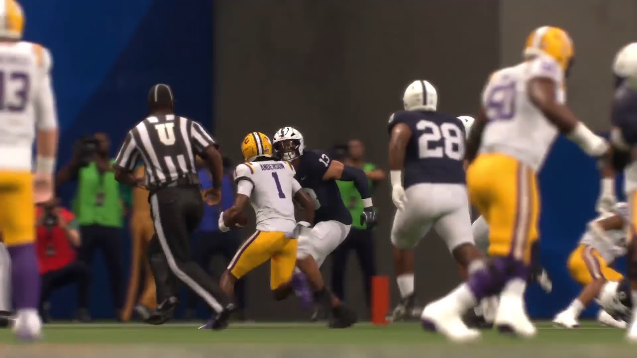 PS5 Stream 💯College Football 25 CFP Year 1 LSU vs Penn State - YouTube