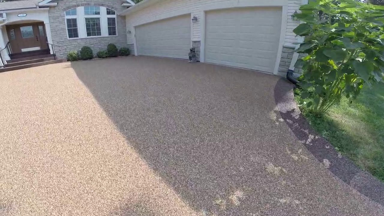 Archway Coatings Pebblestone Epoxy - YouTube