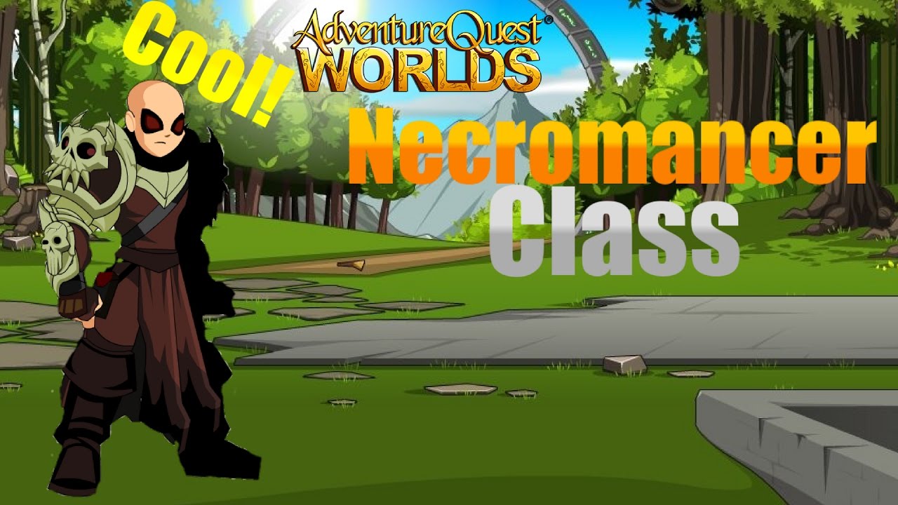 How To Get The Necromancer Class [AQW] - YouTube