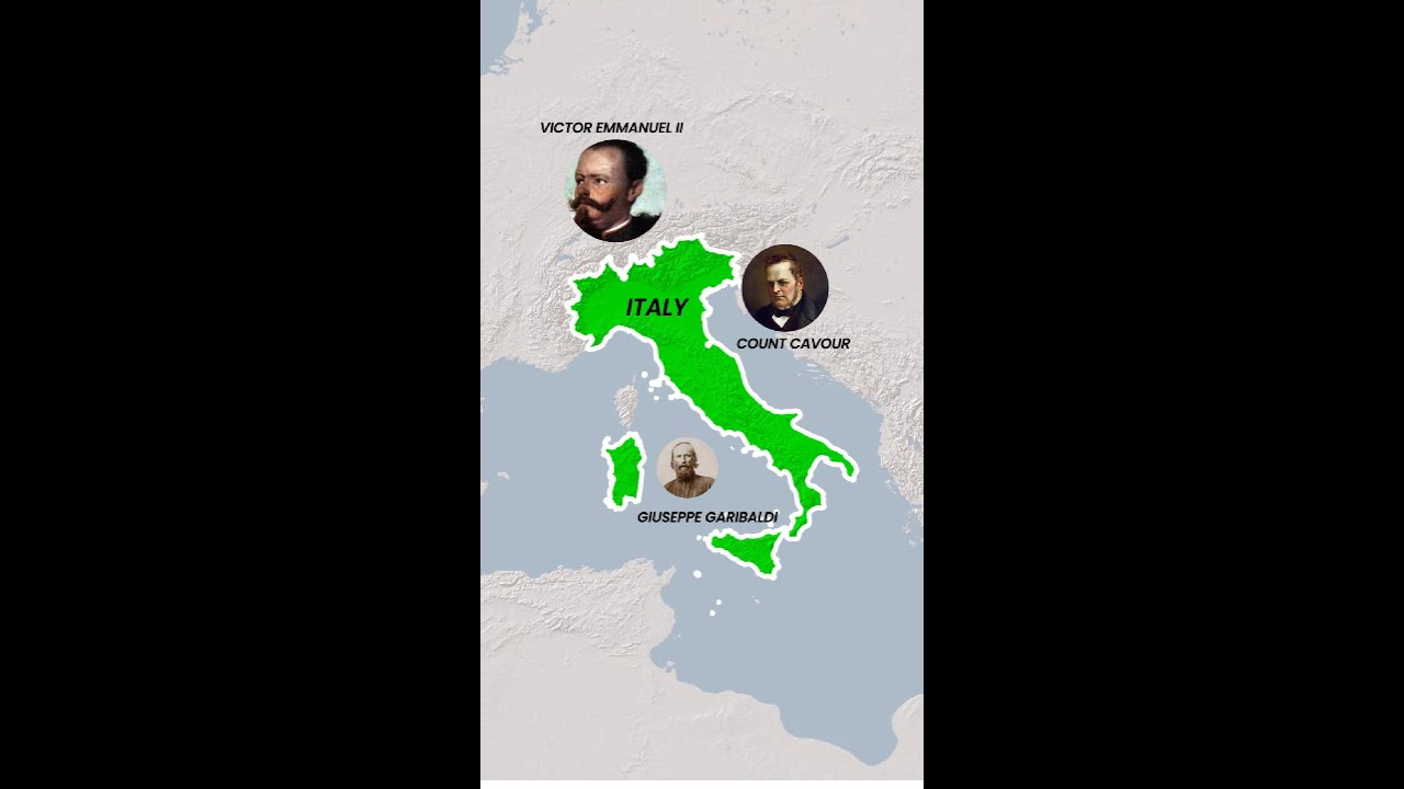 The Birth of Modern Italy Unification in 1861 | Map Animation - YouTube
