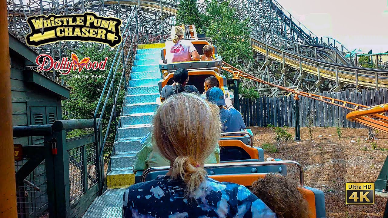 2023 Whistle Punk Chaser Roller Coaster On Ride Back Seat 4K POV ...