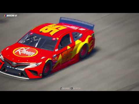 Custom made Lightning Mcqueen car Nascar 21 Ignition - YouTube