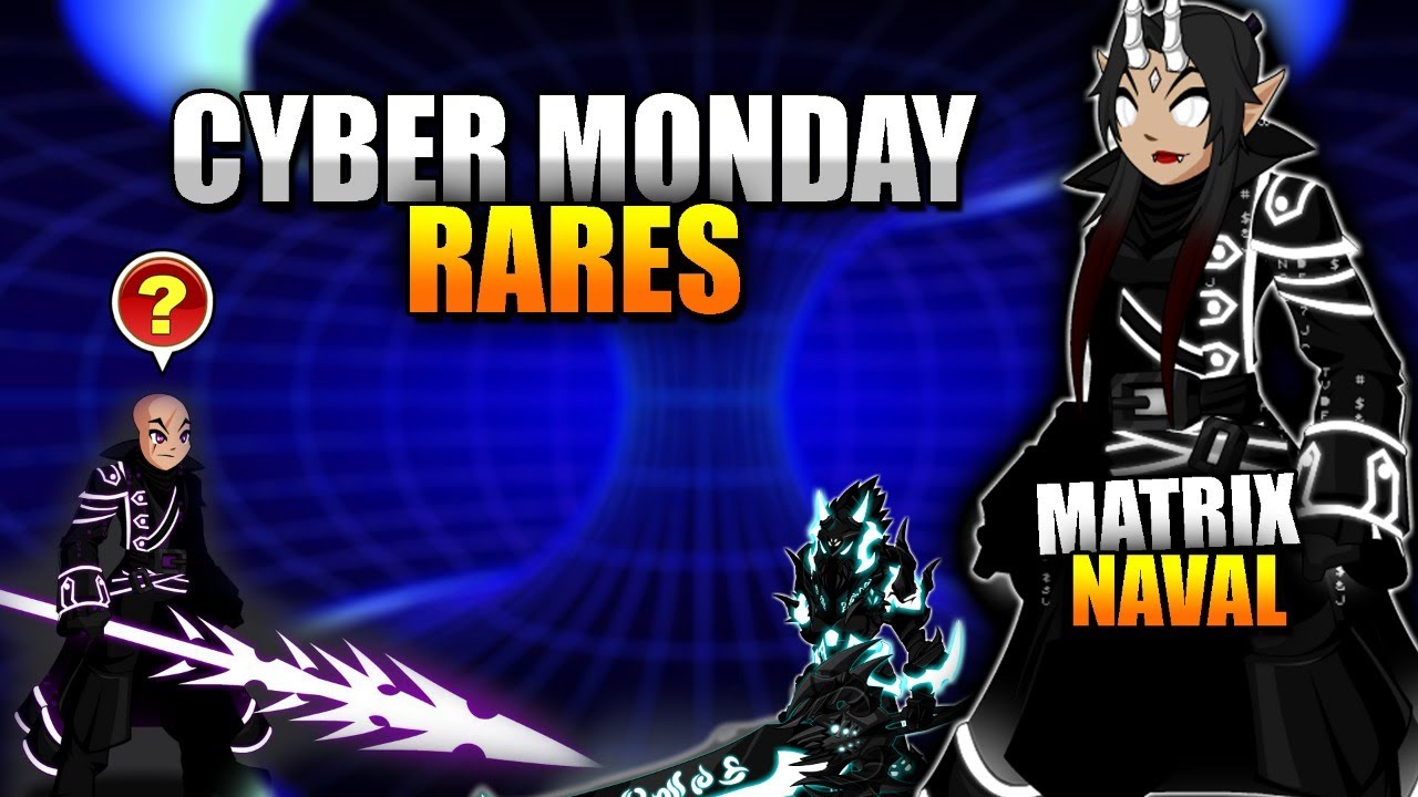 Cyber Monday RARES! Drops and More! AQW - YouTube