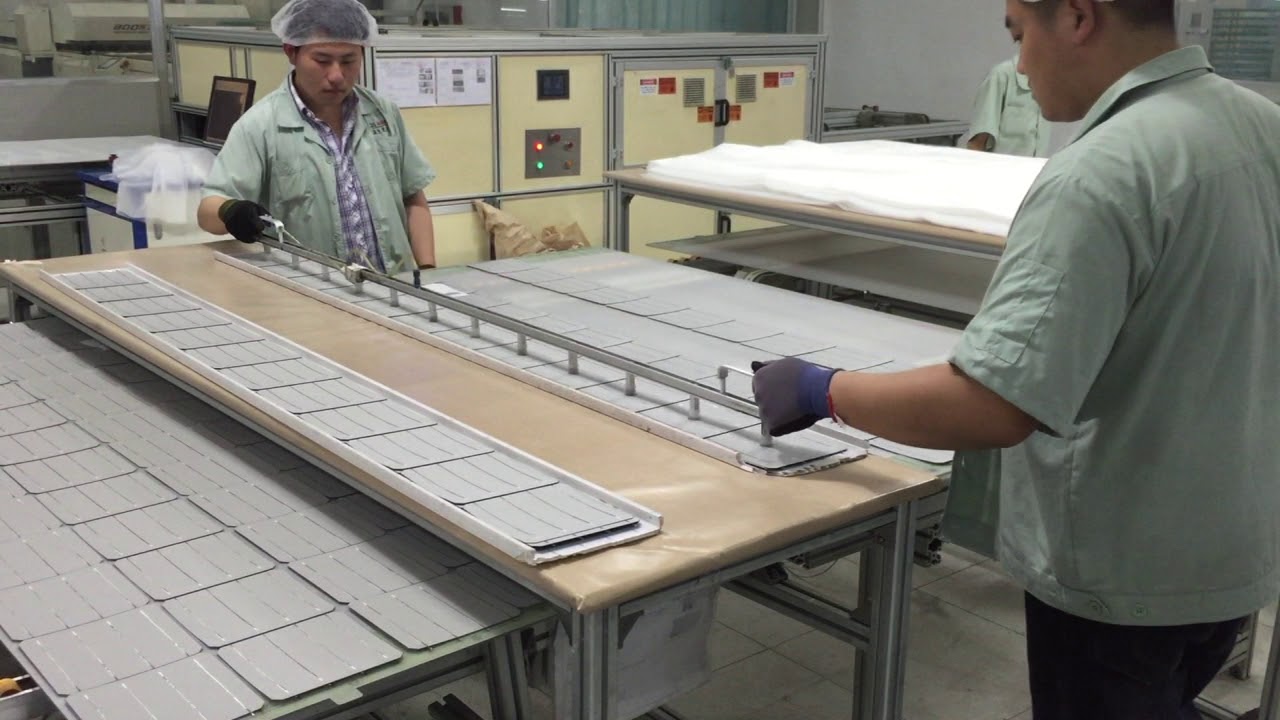 Laying up line operation www.reoo.net - YouTube