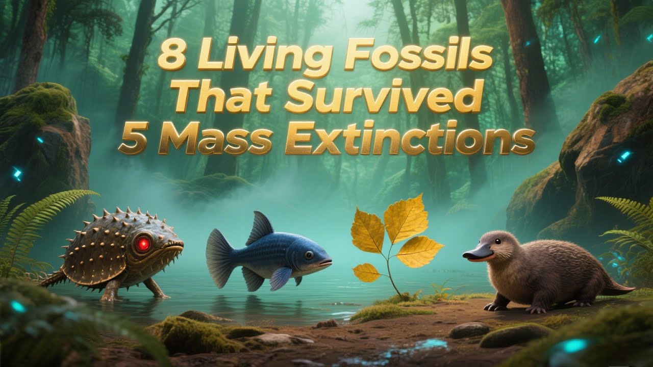 “8 Living Fossils That Survived 5 Mass Extinctions - YouTube