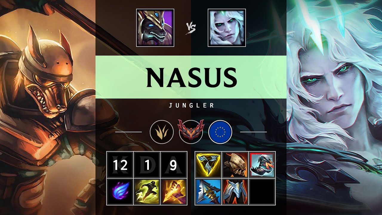 Nasus Jungle vs Viego - EUW Grandmaster Patch 25.07 - YouTube