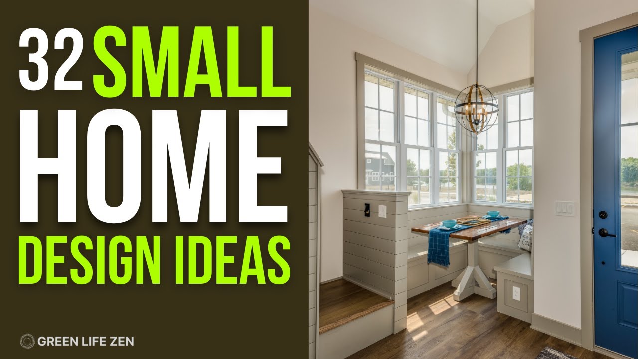 Make The Most Of Your Small Home With These Design Ideas - YouTube