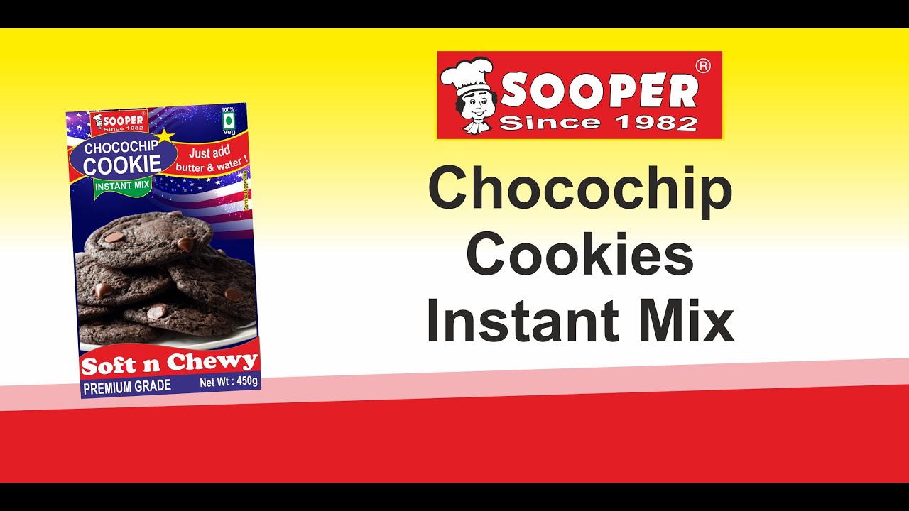BEST EVER Chocochip Cookies with SOOPER Premix - YouTube