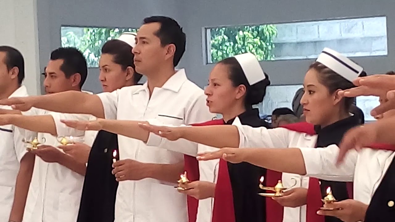 Graduación enfermería juramento - YouTube