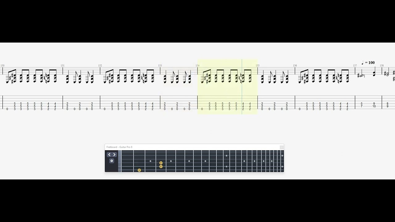 Metallica Sweet Amber GUITAR 2 TAB - YouTube