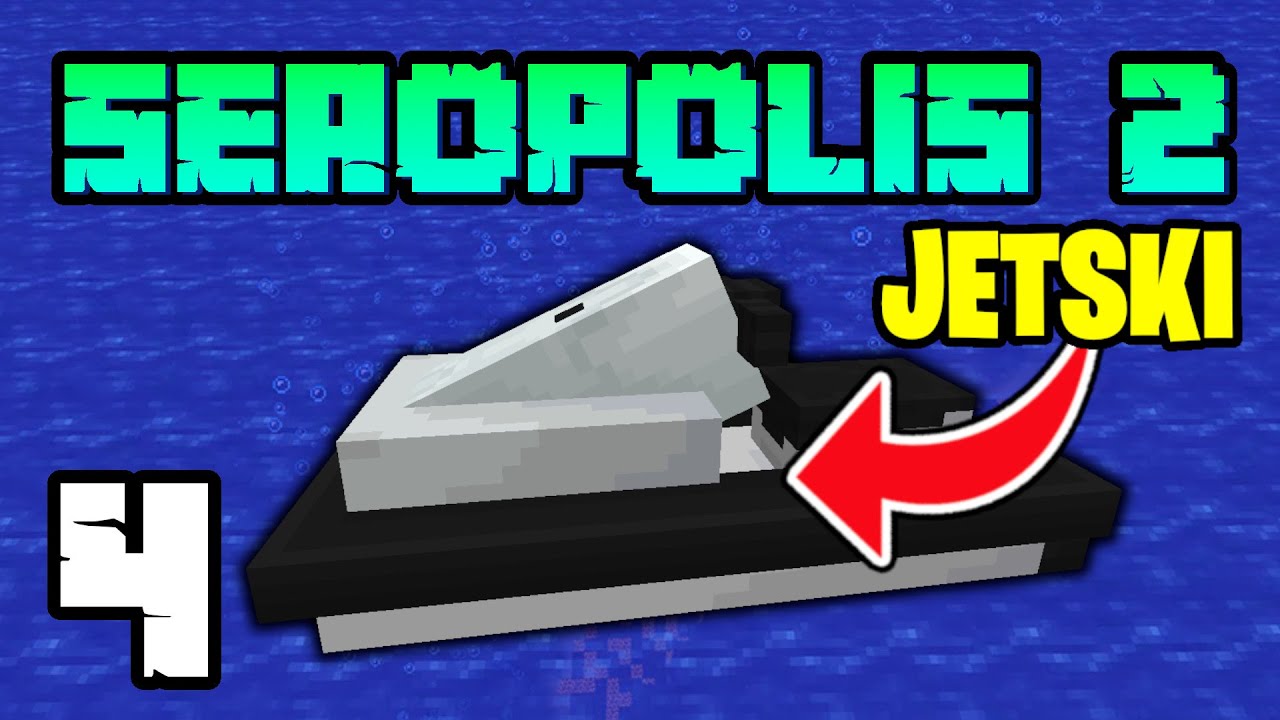 Jet Ski & Automating Gravel/Sand/Dust! Seaopolis 2 | Minecraft Modded ...